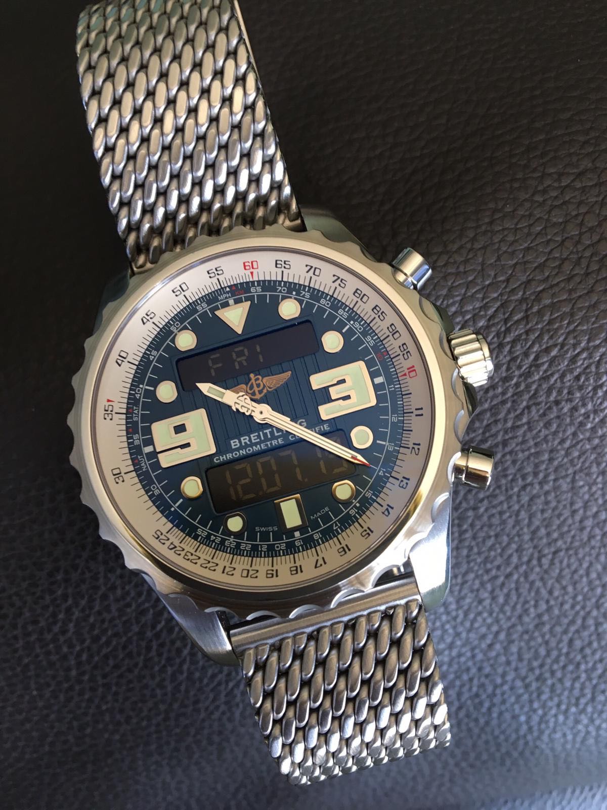 Breitling Chronospace Watch, Mobile Phones & Gadgets, Wearables & Smart ...
