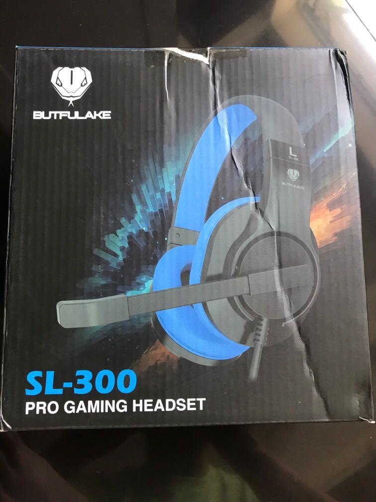 Butfulake SL-300 Pro Gaming Headset, Audio, Headphones & Headsets on ...