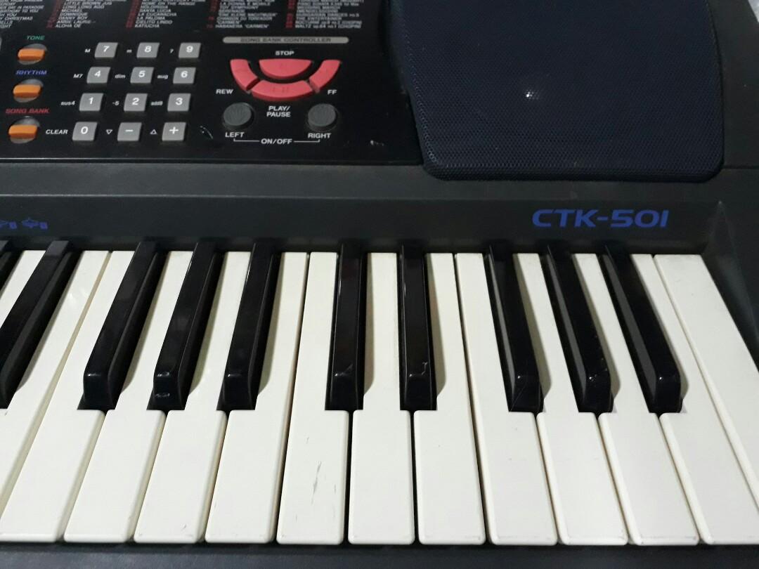 Casio ctk-501 keyboard, Hobbies & Toys, Music & Media, Musical Instruments on Carousell
