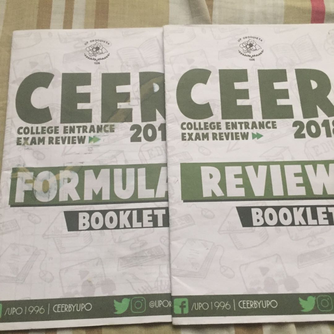 College Entrance Exam Reviewer (CET), Hobbies & Toys, Books & Magazines ...