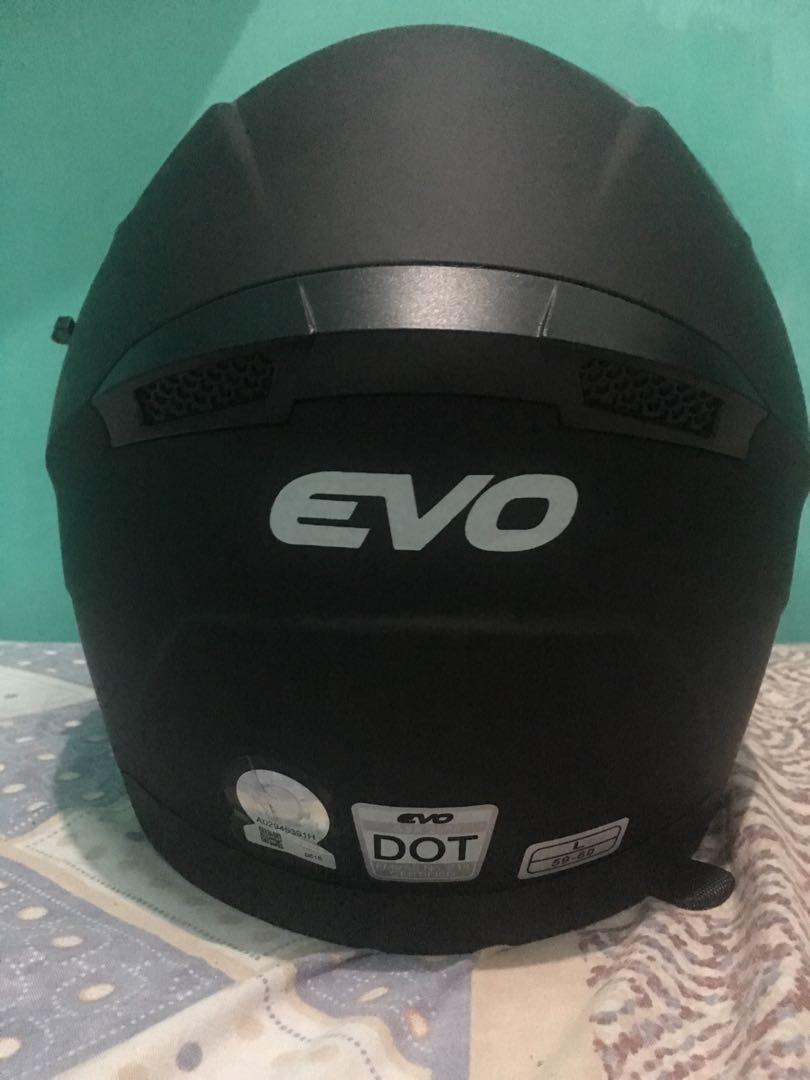 Evo Wraith GSX-2000 Motorcycle Helmet, Motorbikes, Motorbike Parts ...