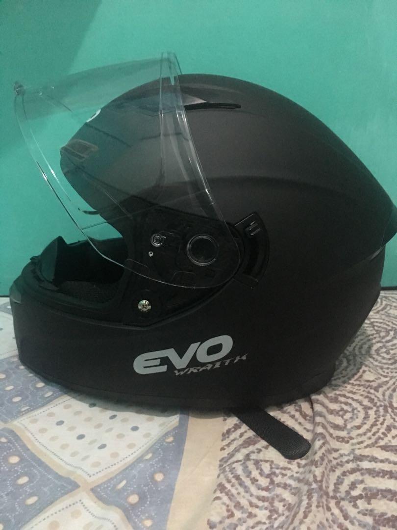 Evo Wraith GSX-2000 Motorcycle Helmet, Motorbikes, Motorbike Parts ...