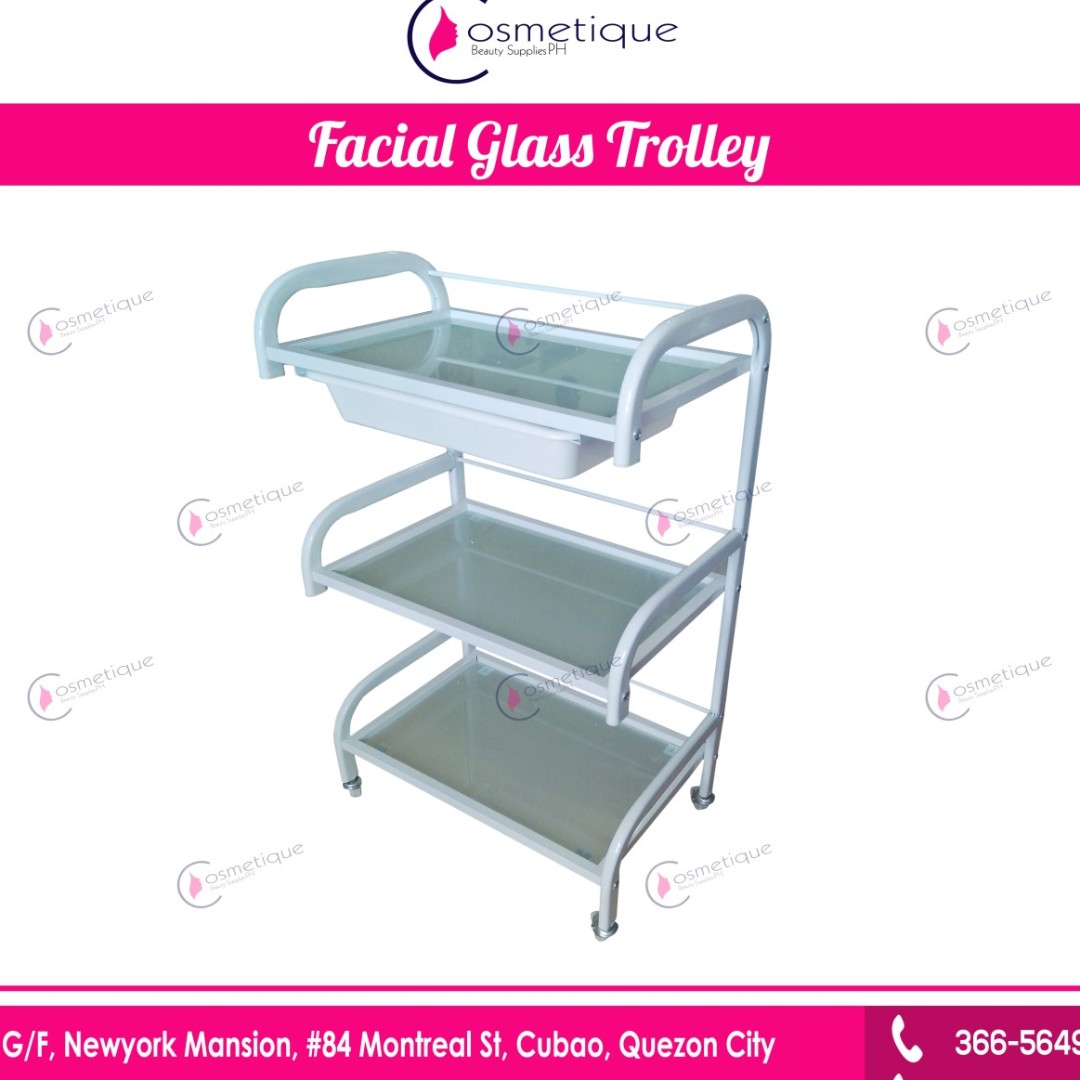 Facial Glass trolley facial machine, Beauty & Personal Care, Face, Face ...