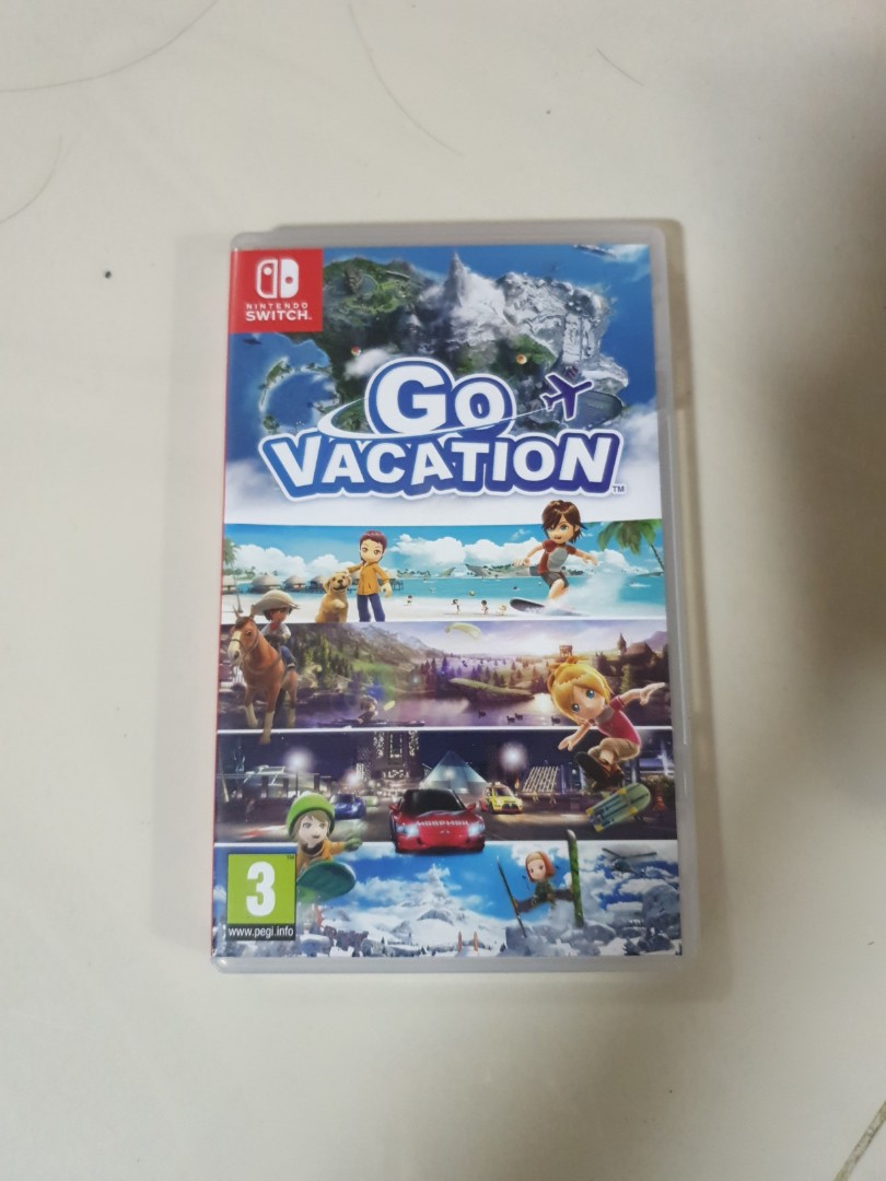 Go Vacation Nintendo Switch, Video Gaming, Video Games, Nintendo on ...
