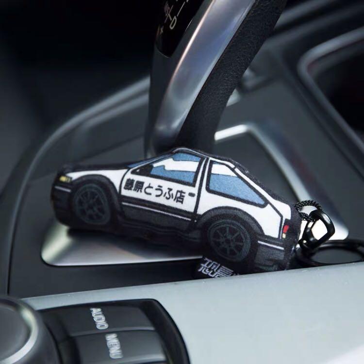 Initial D AE86 Keychain, Car Accessories, Accessories on Carousell