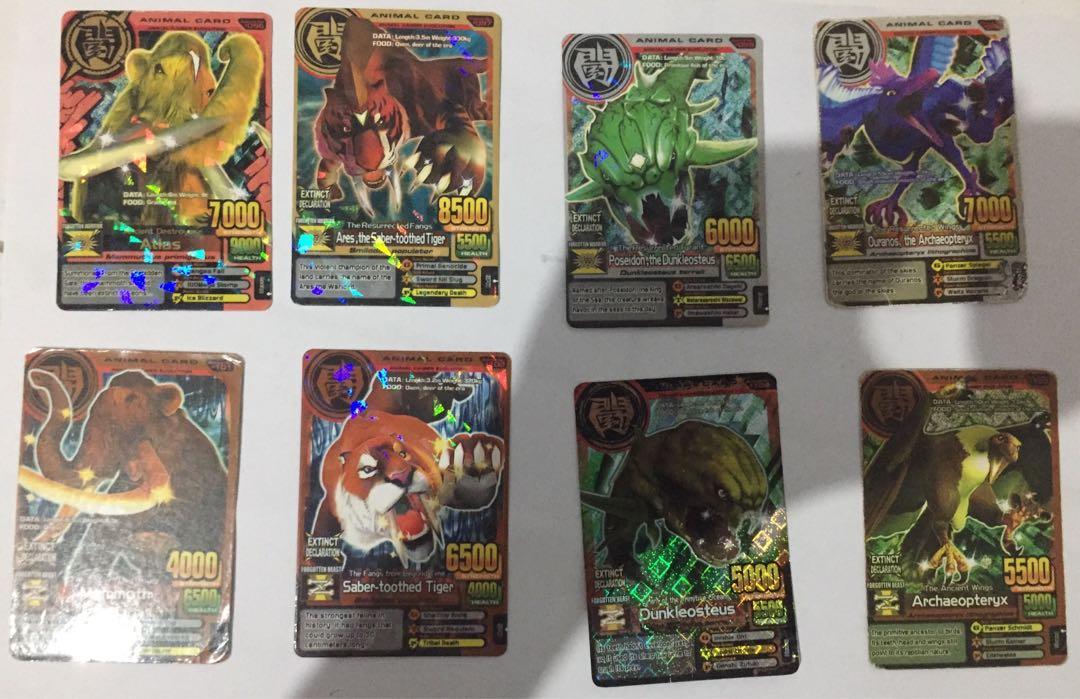 Kartu animal kaiser, Toys & Collectibles, Permainan Papan & Kartu di ...