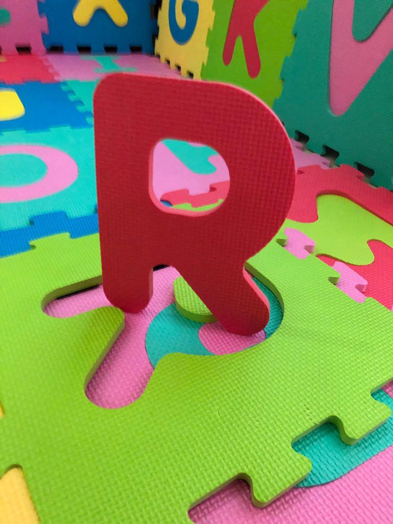 Kids Alphabet Playmat / Foam Pads- Adjustable (26 pieces; each about 30 ...