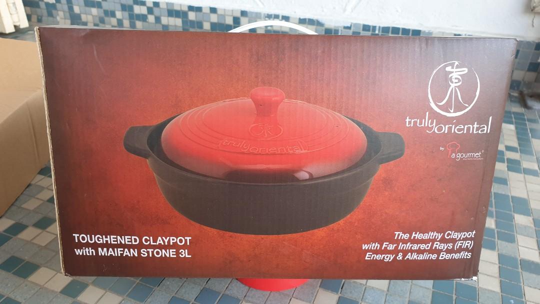 La Gourmet Claypot 3L - The Healthy Claypot with Far Infrared Ray's ...