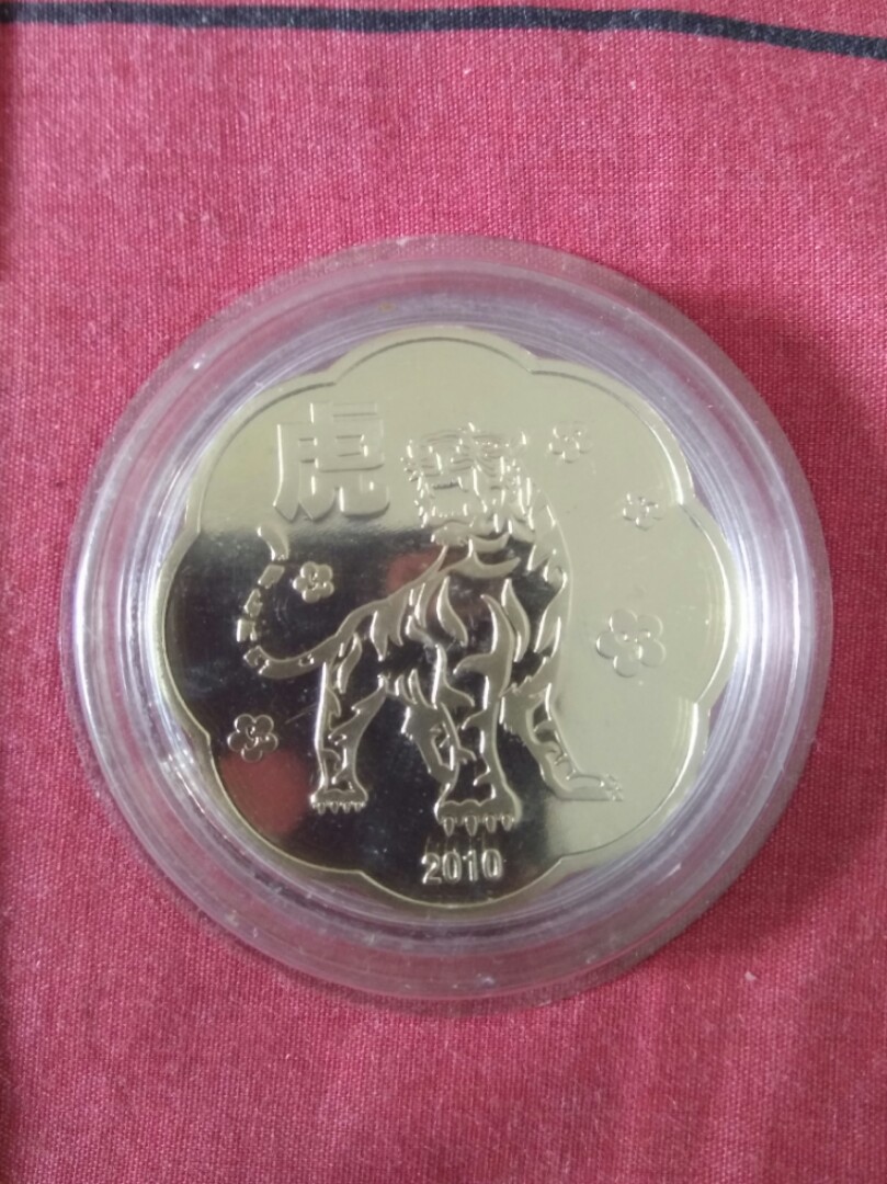 Limited Edition Coin (Tiger Year 2010), Hobbies & Toys, Memorabilia ...