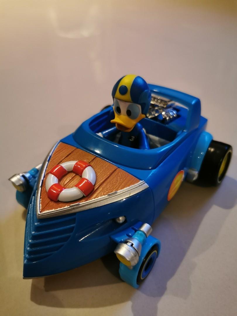 Mickey and Donald duck roadster racer transformable car, Hobbies & Toys ...