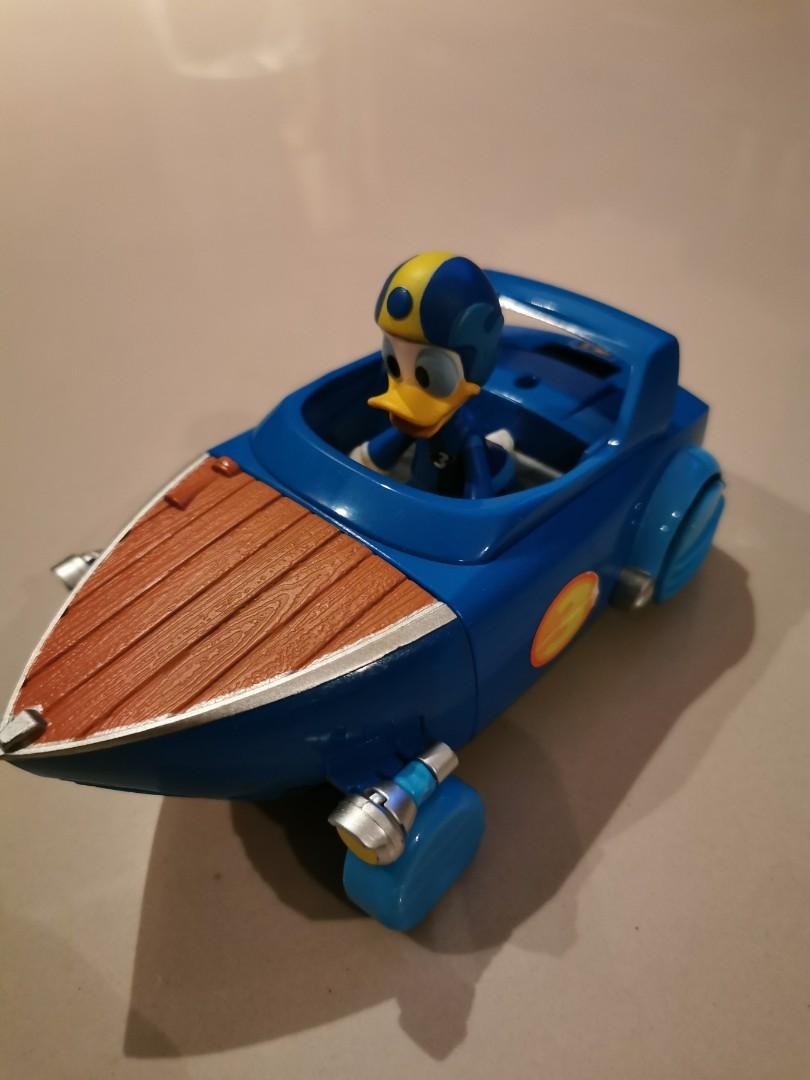 Mickey and Donald duck roadster racer transformable car, Hobbies & Toys ...