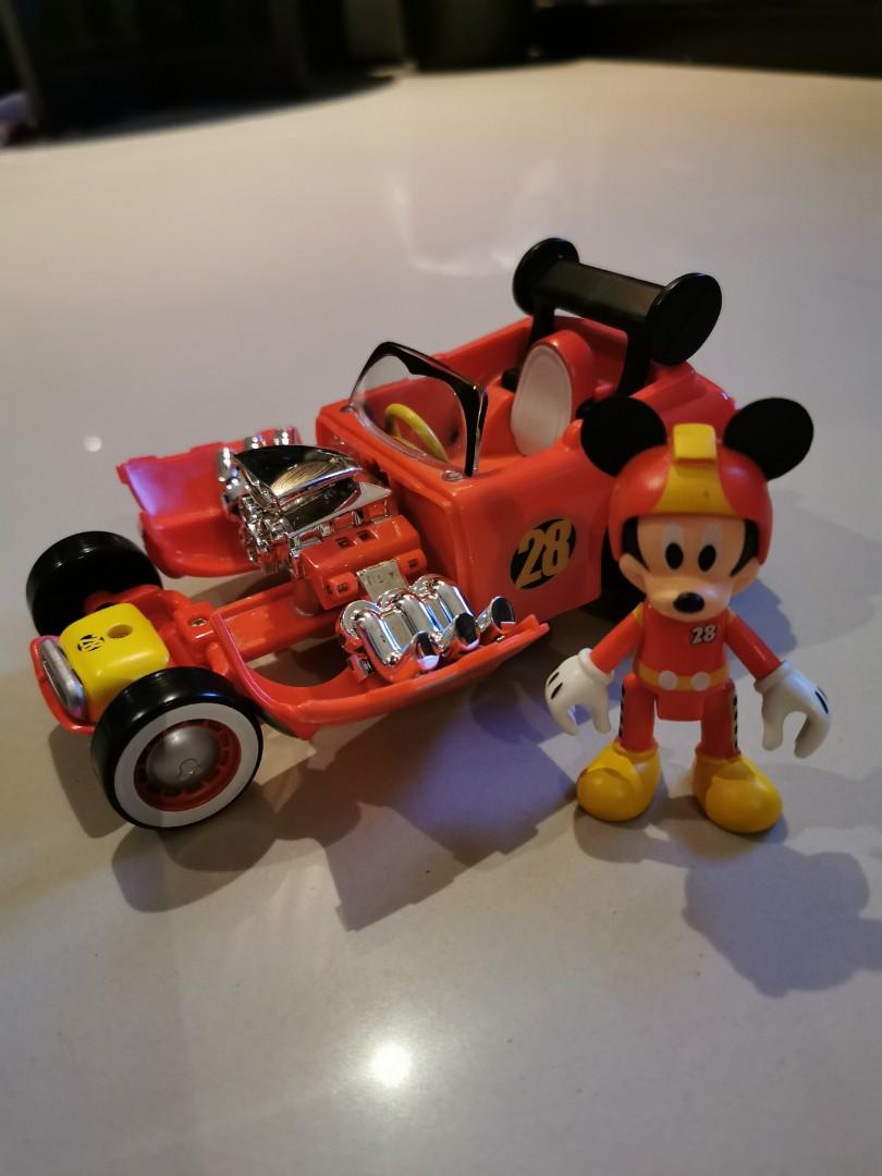 Mickey and Donald duck roadster racer transformable car, Hobbies & Toys ...