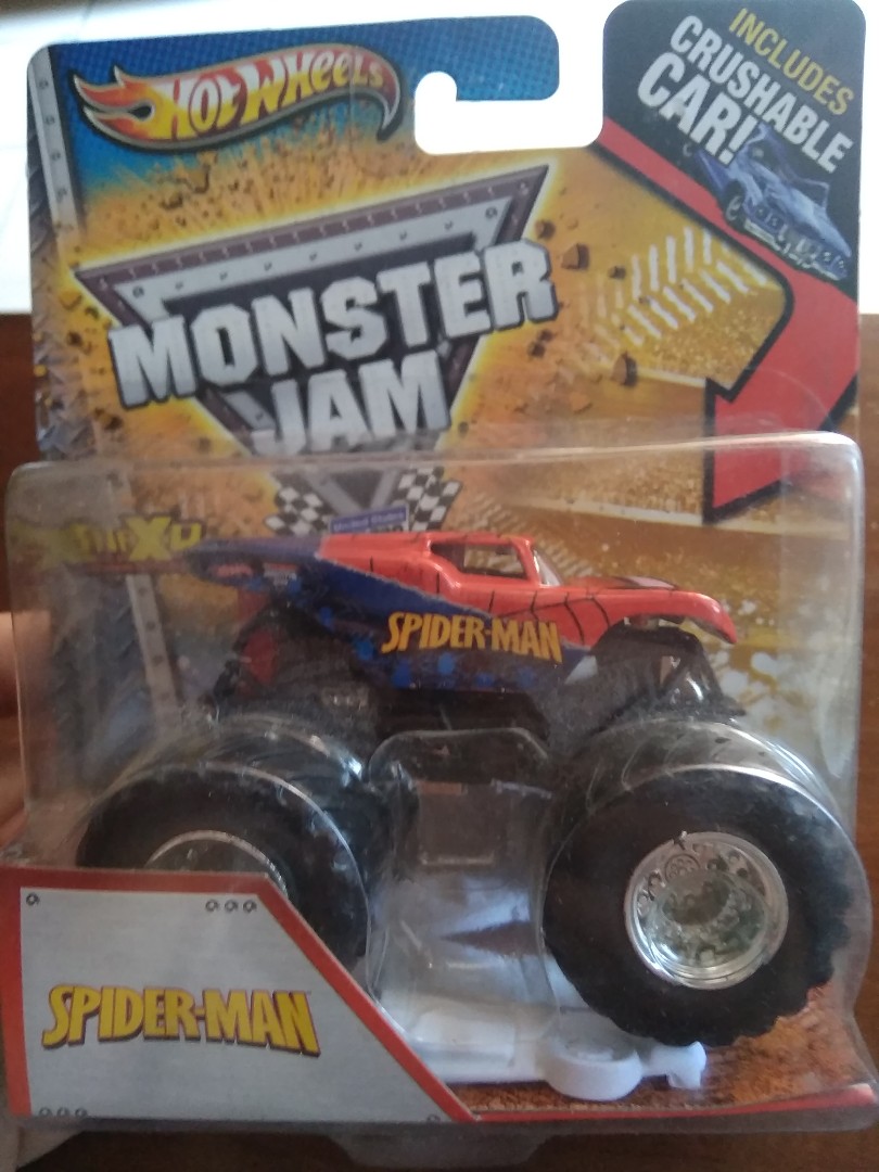 Monster Jam Spiderman Toys And Collectibles Mainan Di Carousell