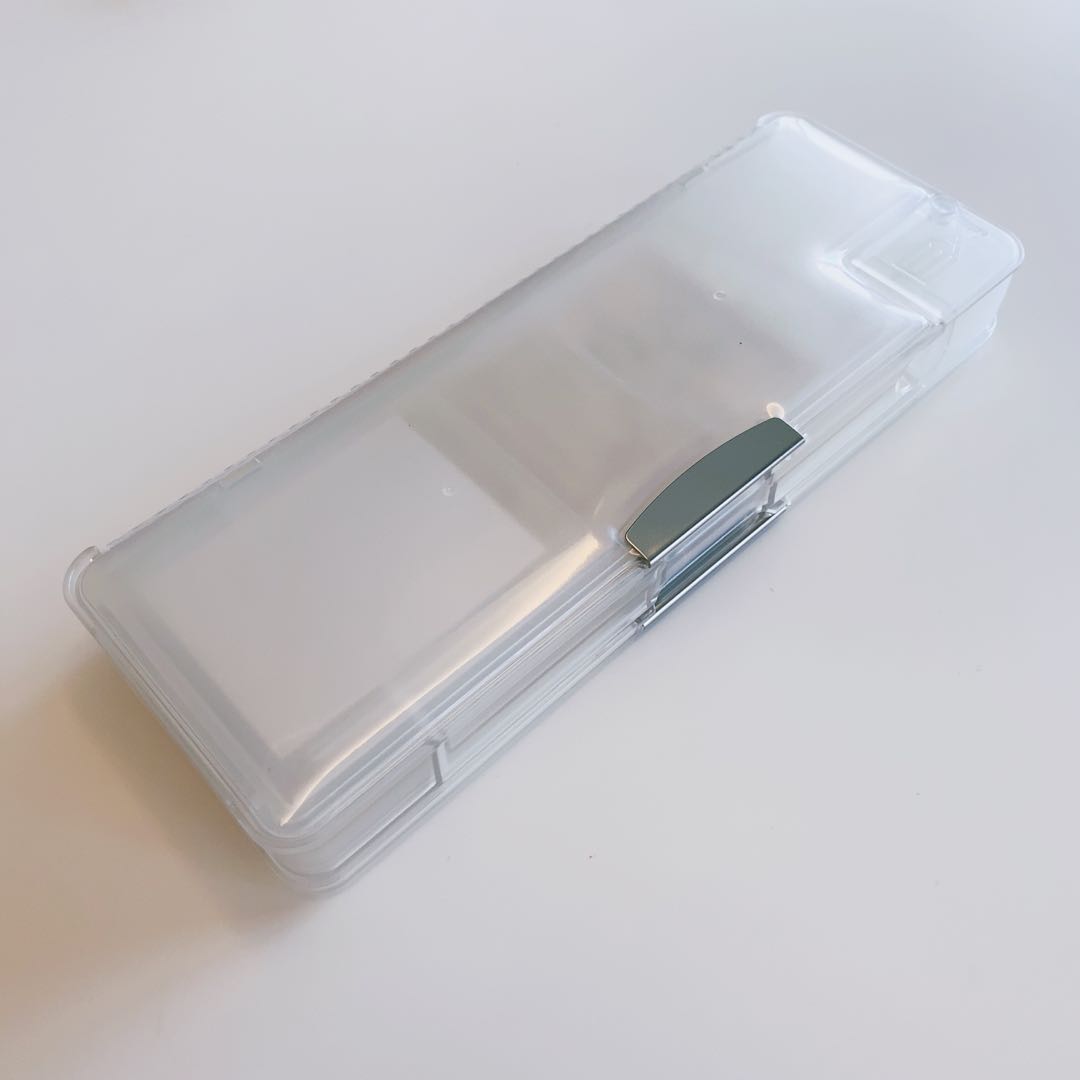 Muji White Pencil Case, Hobbies & Toys, Stationery & Craft, Stationery ...