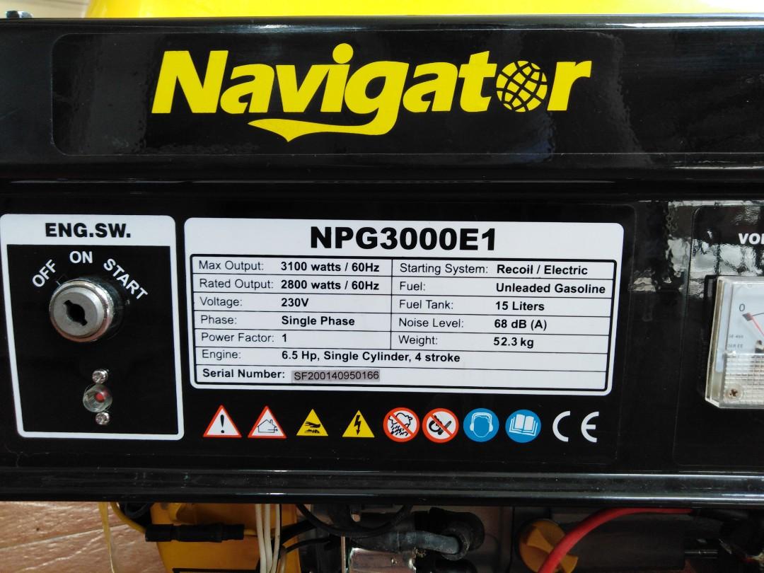 Navigator Generator, Commercial & Industrial, Construction Tools ...