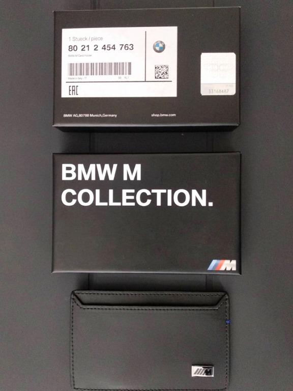 ORIGINAL BMW M Card Holder Black Carbon Fiber, Fesyen Pria, Tas ...