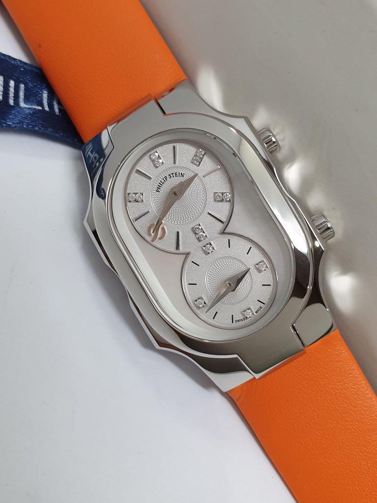 Original Philip Stein set swiss made with diamond dial, Women's Fashion ...