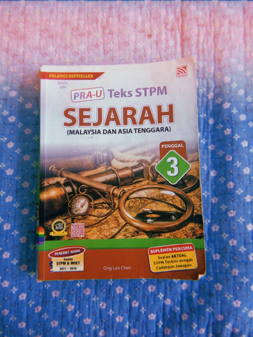 PELANGI PRA U TEKS STPM SEJARAH PENGGAL 3, Hobbies & Toys, Books & Magazines, Textbooks on Carousell