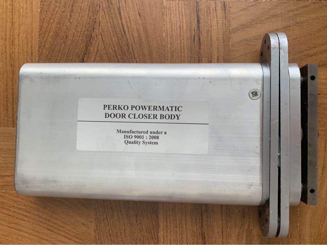 Perko Powermatic R100 Hydraulic Satin Chrome Door Closer, Everything ...