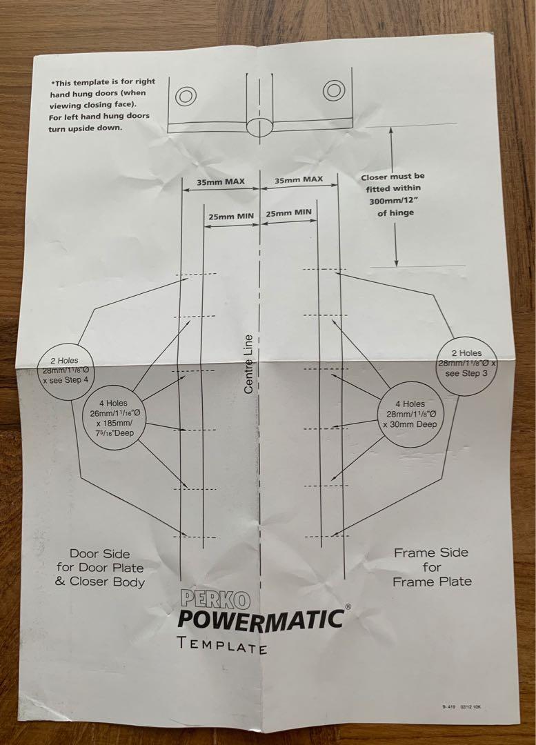 Perko Powermatic R100 Hydraulic Satin Chrome Door Closer, Everything ...