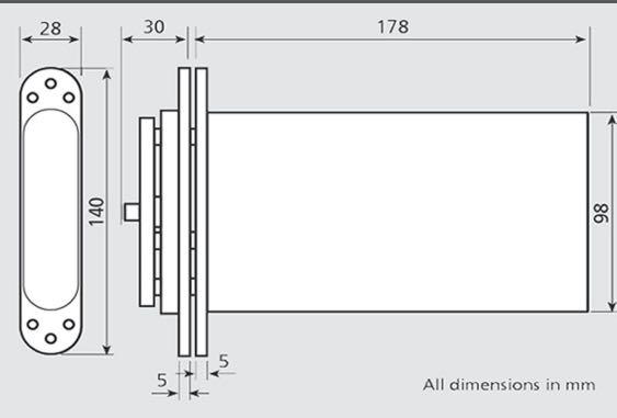 Perko Powermatic R100 Hydraulic Satin Chrome Door Closer, Everything ...