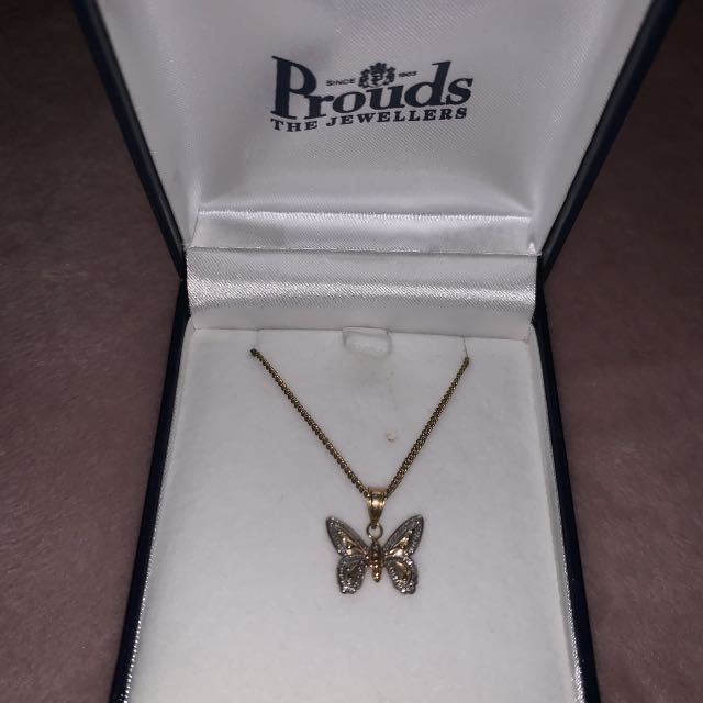 Butterfly Necklace Prouds 2024 www.epicamlv