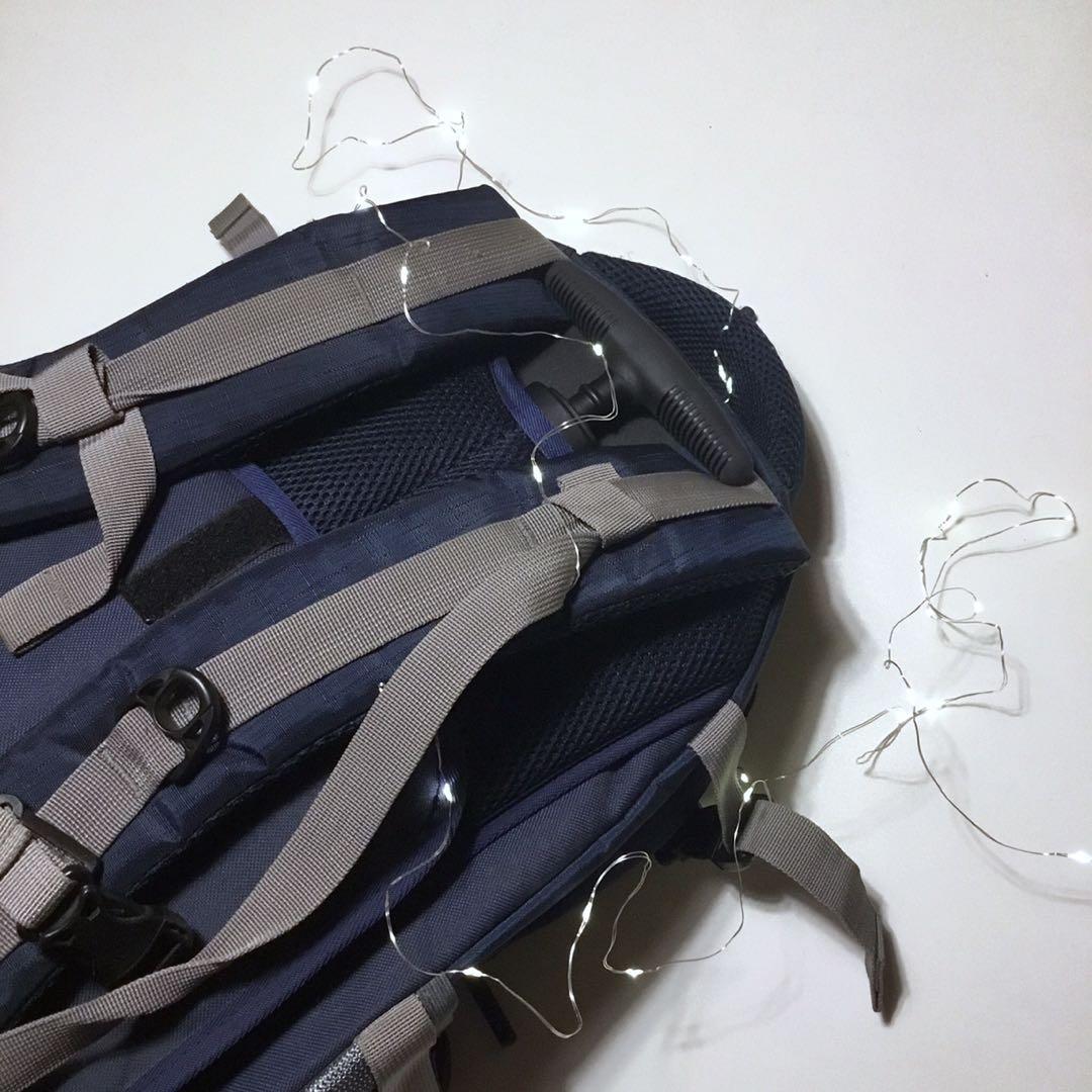 Racini Backpack Trolley (Navy Blue), Hobbies & Toys, Travel, Travel ...