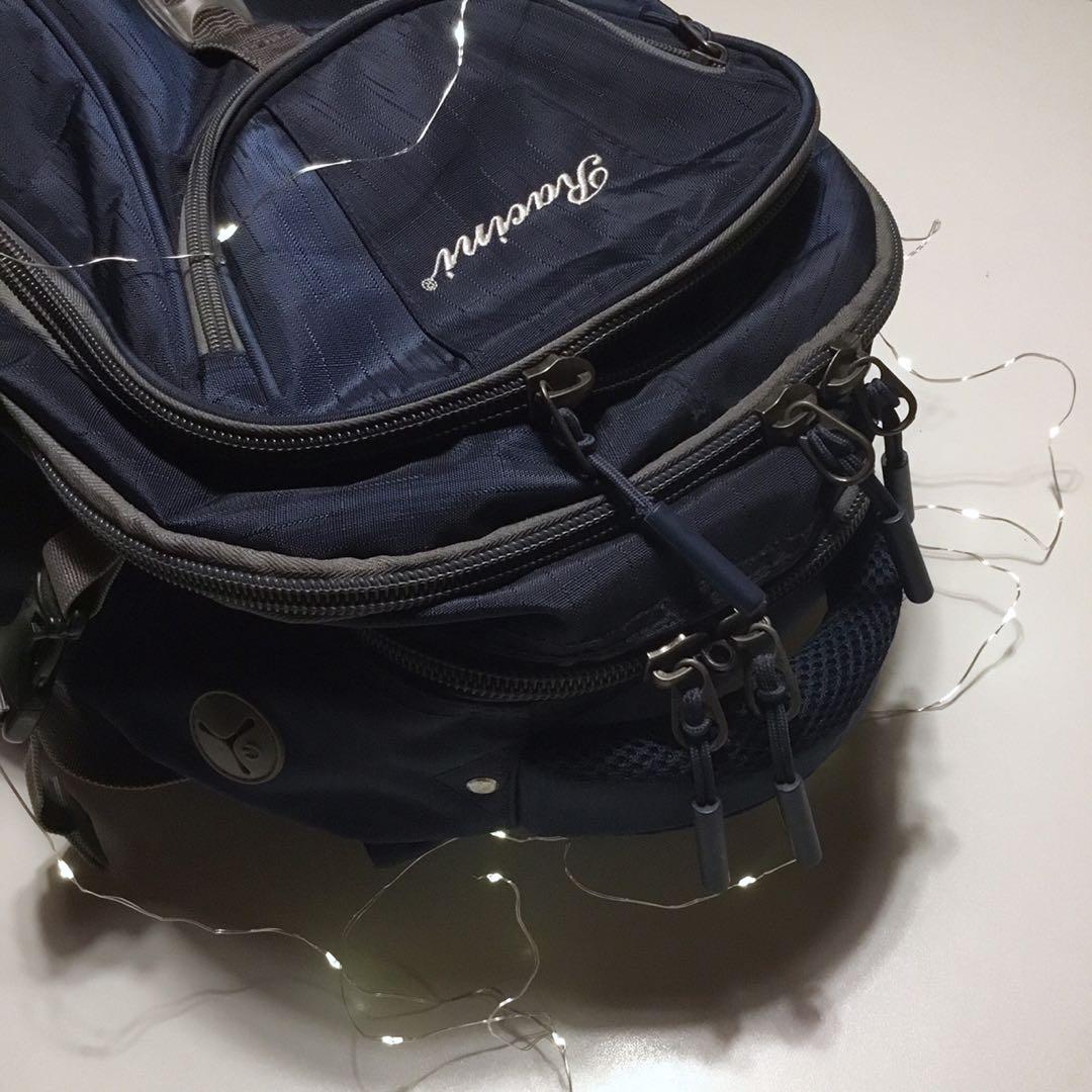 Racini Backpack Trolley (Navy Blue), Hobbies & Toys, Travel, Travel ...