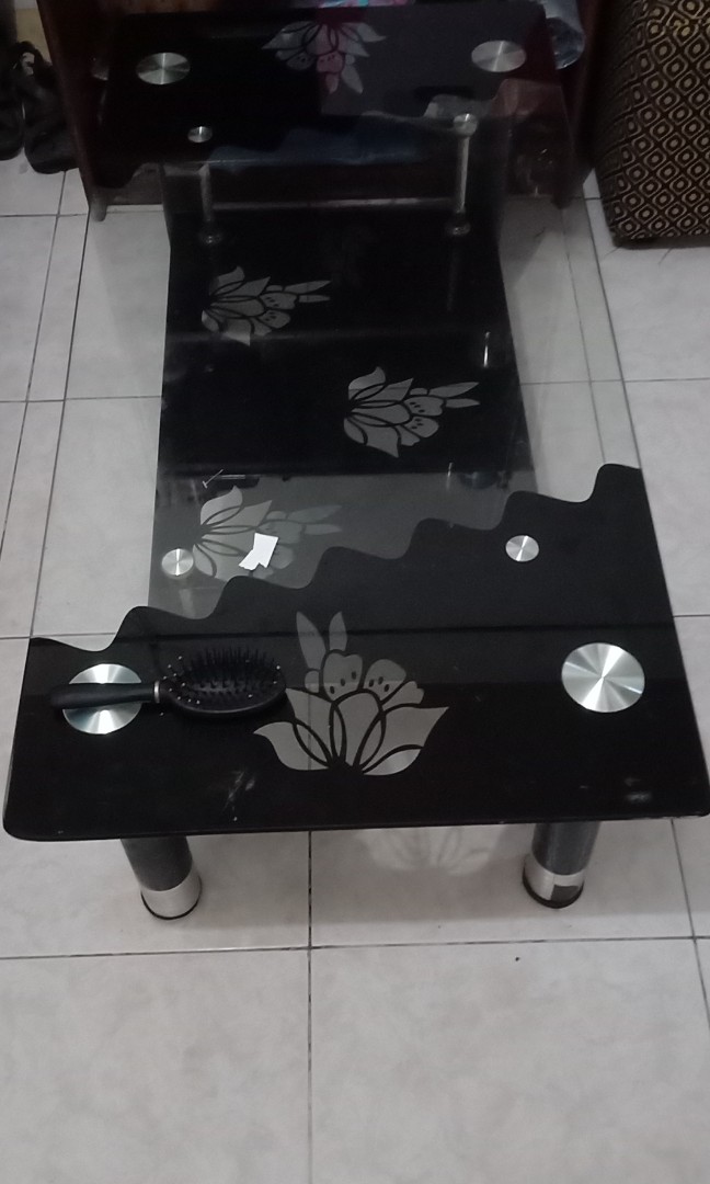 Sala glass table, Furniture & Home Living, Furniture, Tables & Sets on ...