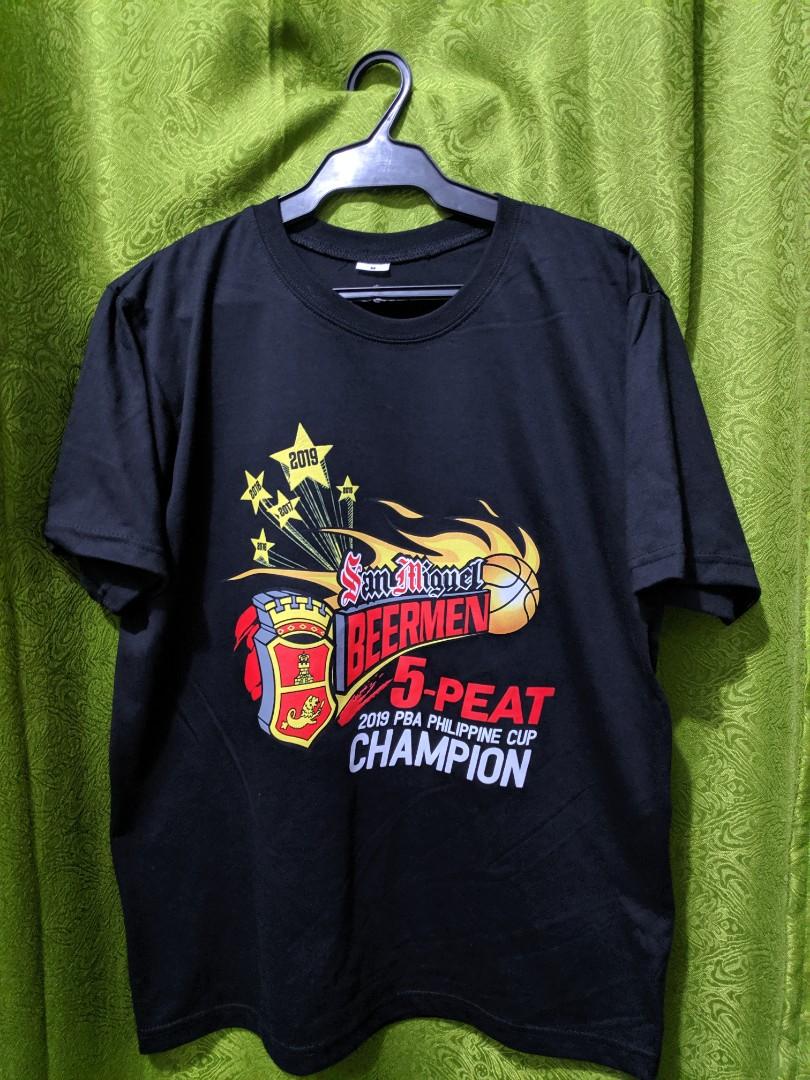 San Miguel Beermen - 2019 PBA Champion T-Shirt, Men's Fashion, Tops ...