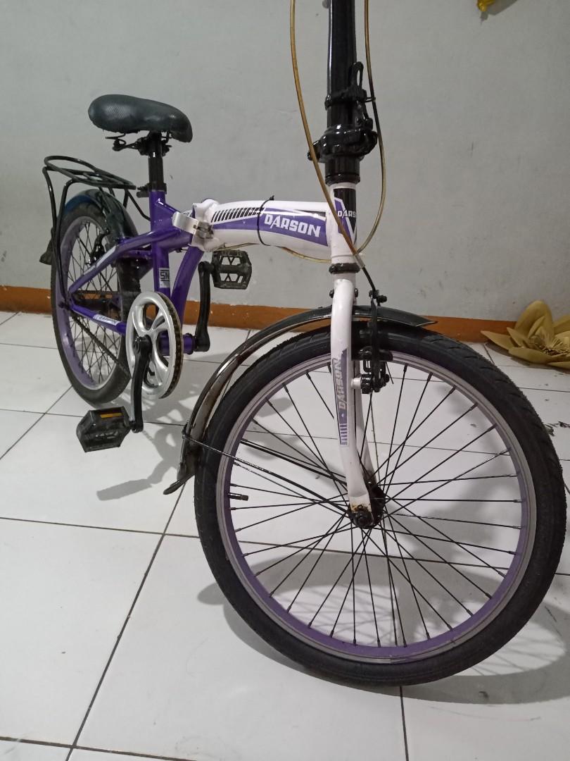 Sepeda Lipat Darson 20 inch, Olah Raga, Sepeda di Carousell