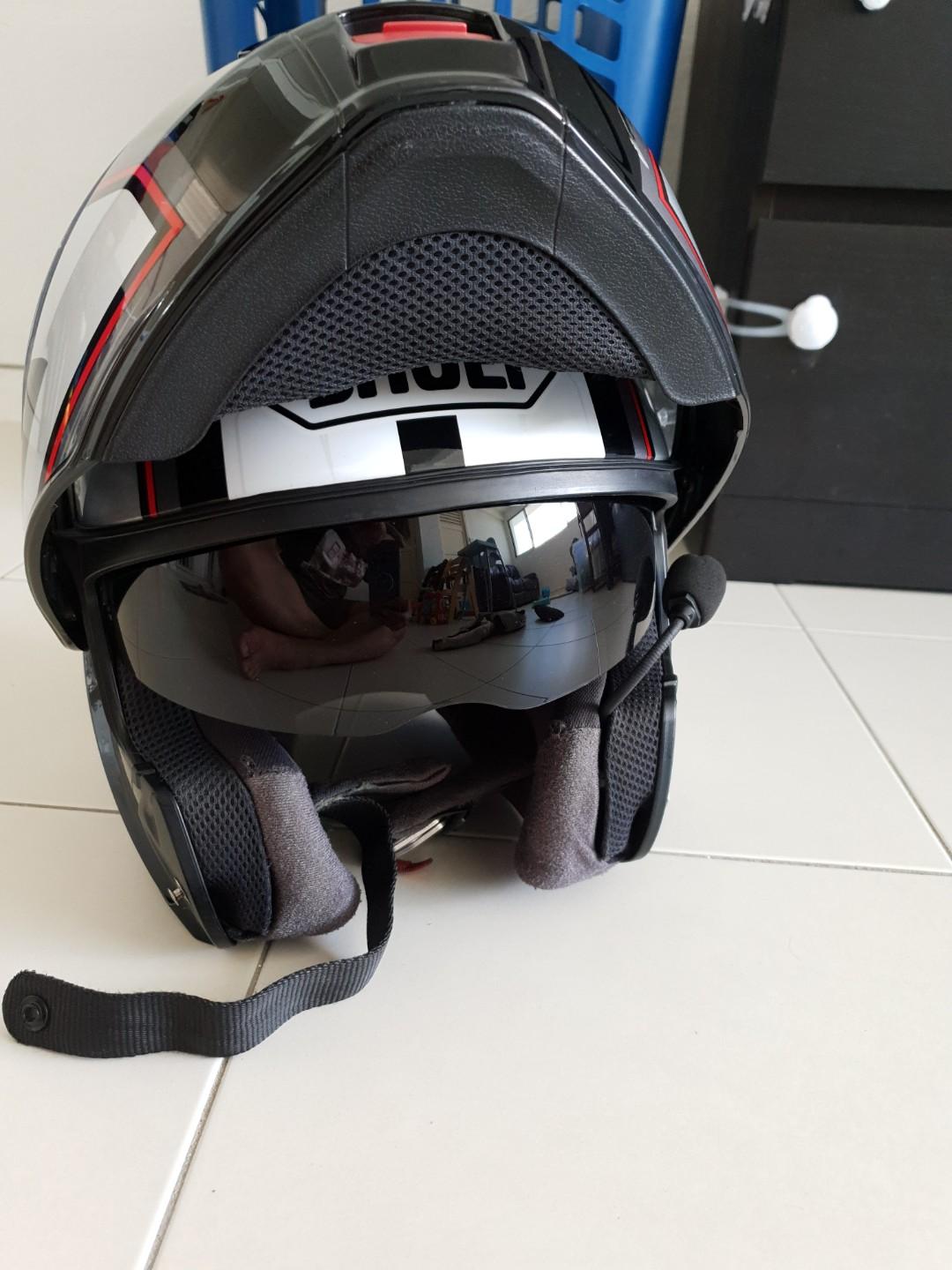 shoei neotec imminent, Motorcycles, Motorcycle Apparel on Carousell