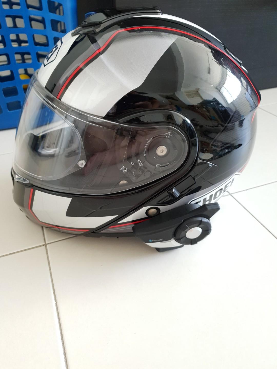 shoei neotec imminent, Motorcycles, Motorcycle Apparel on Carousell
