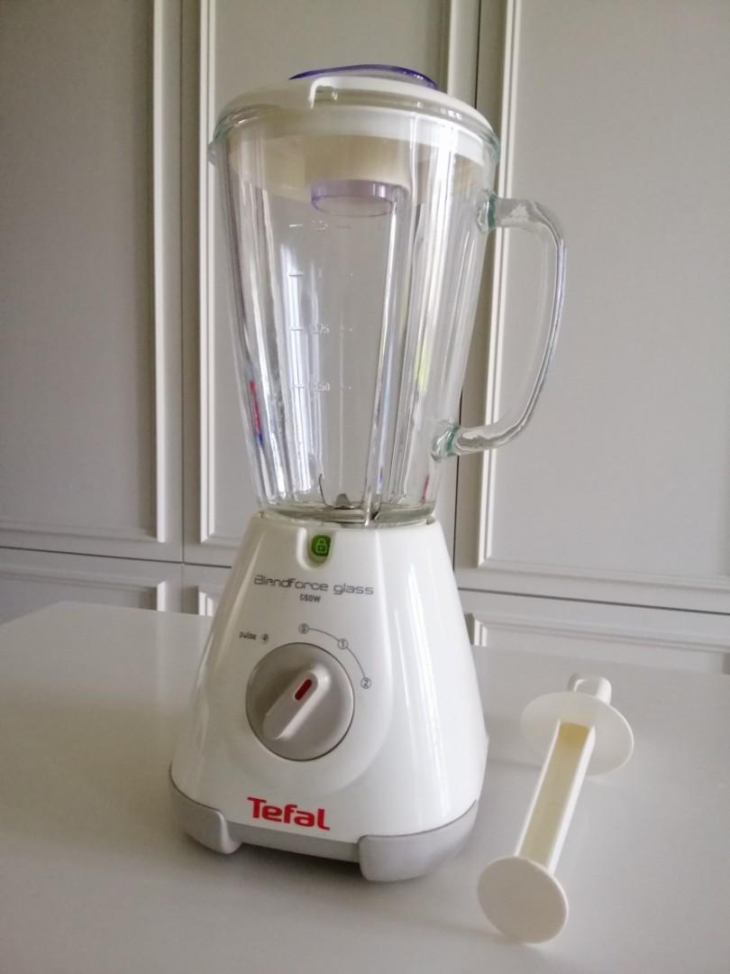 TEFAL BL3171 BLENDFORCE 550W BLENDER GLASS WITH PUSHER, TV & Home ...