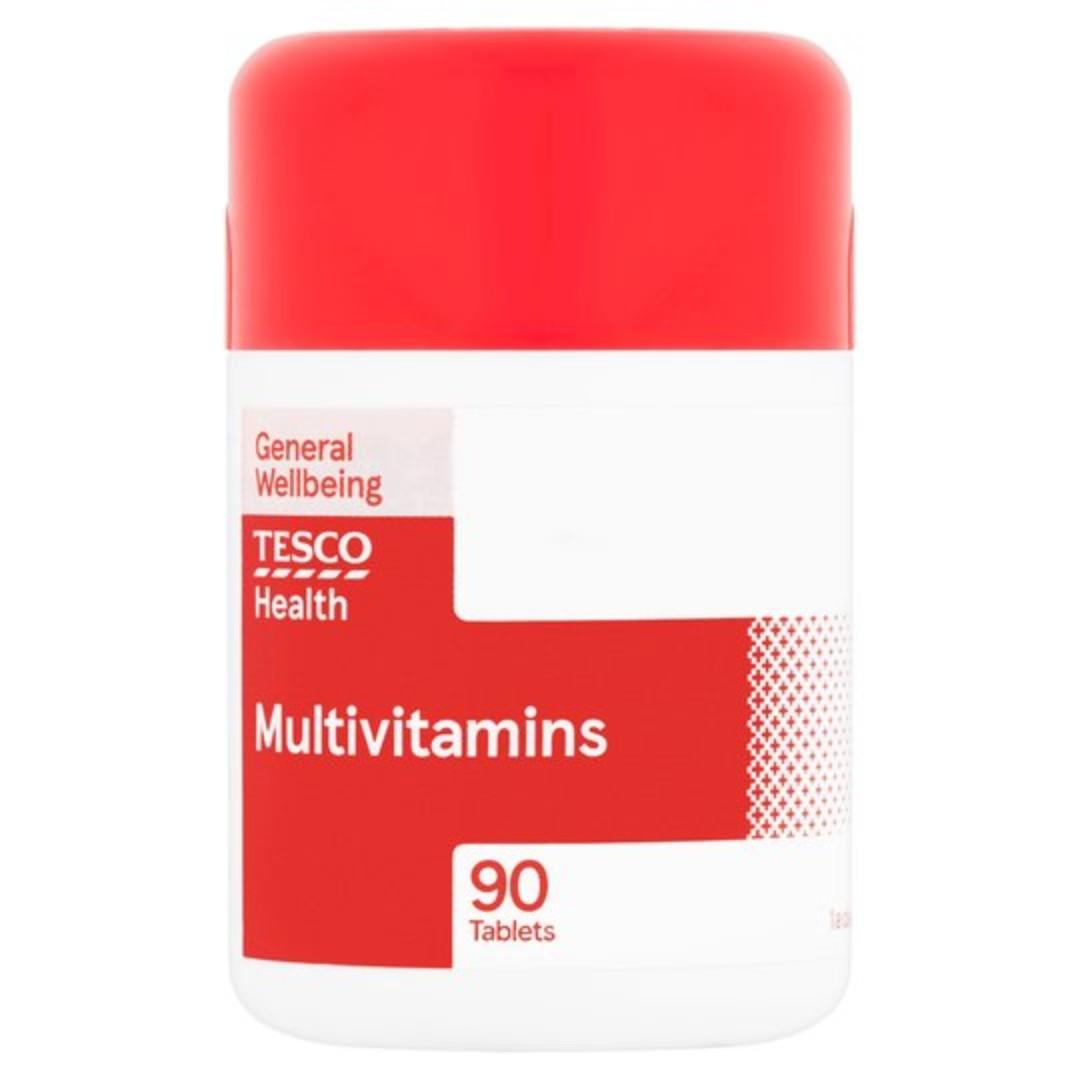 Tesco Multivitamins X 90 (Brand New & Sealed), Health & Nutrition ...