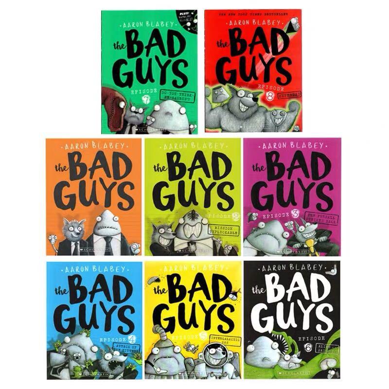 The Bad Guys 8 Book Series By Aaron Blabey Books Stationery The Bad Guys 8 Book Series By Aaron Blabey Books Stationery