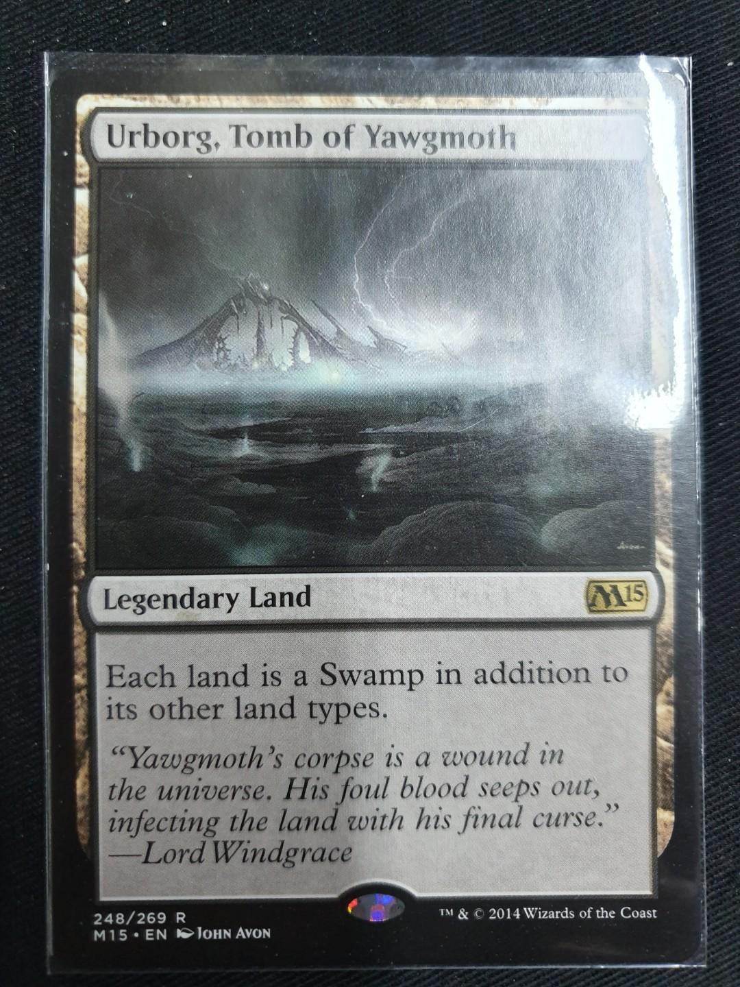 Urborg, Tomb of Yawgmoth (M15), Hobbies & Toys, Toys & Games on Carousell