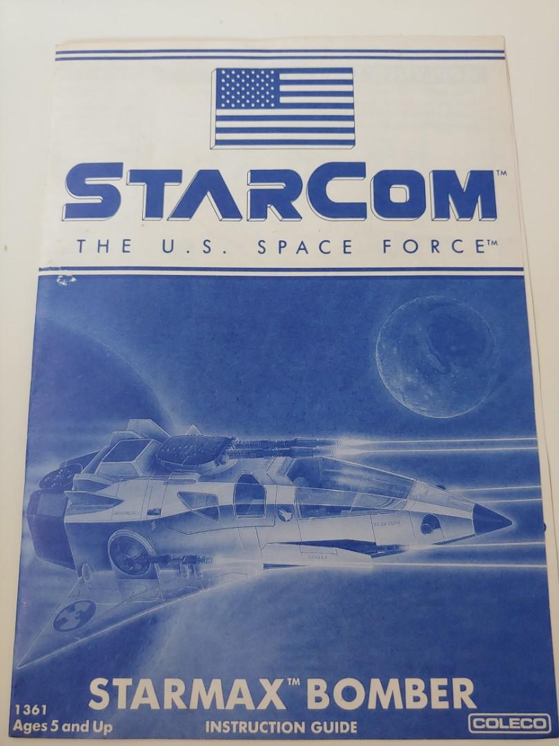 Vintage Starcom Starmax Bomber Transport Missile Cruiser, Hobbies ...
