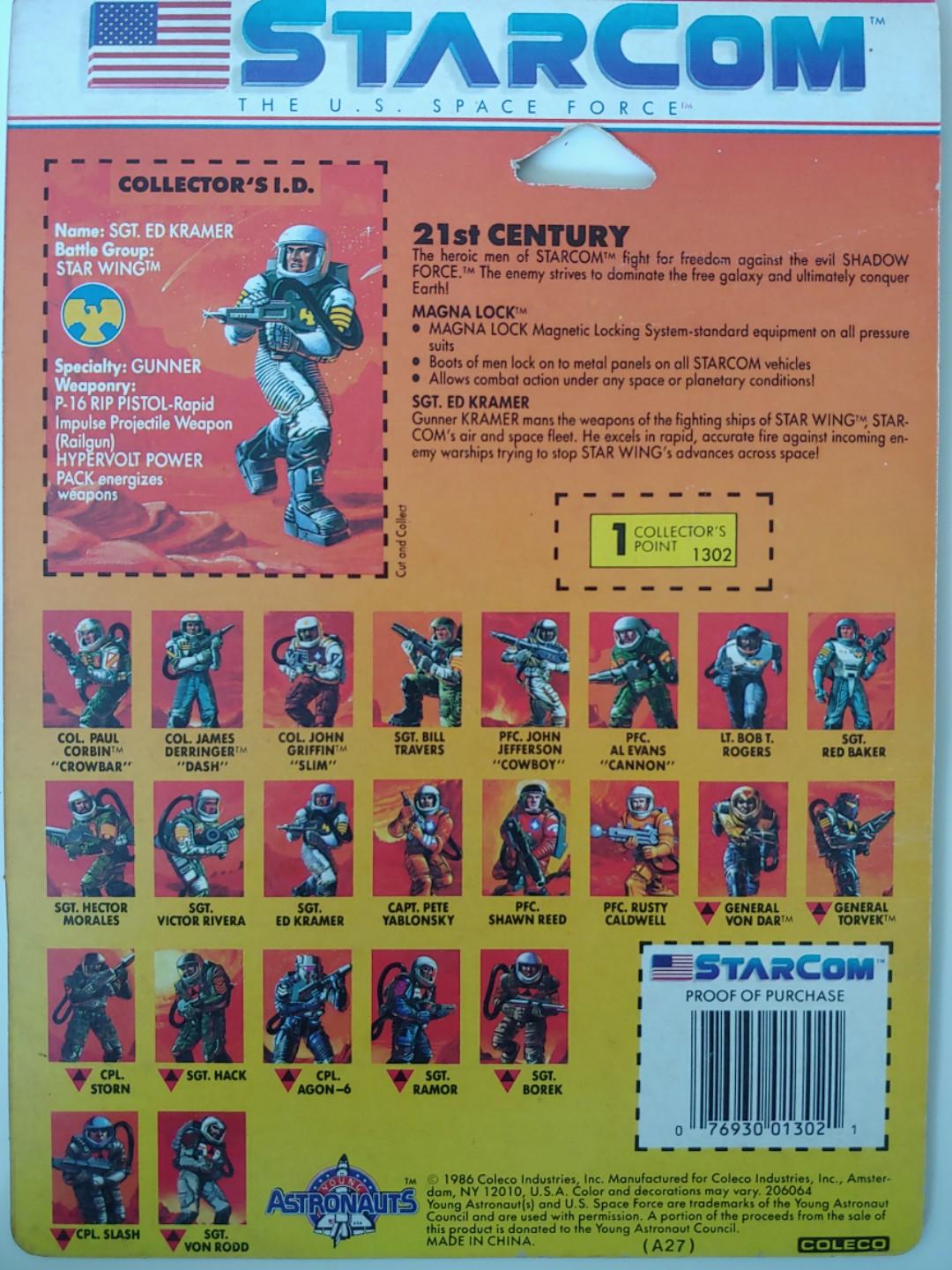 Vintage StarCom Strategic Fighter/Bomber STARHAWK, Hobbies & Toys, Toys ...