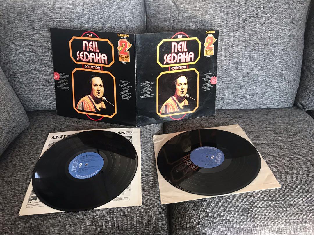 Vinyl Lp Neil Sedaka Collection Record Piring Hitam Hobbies And Toys