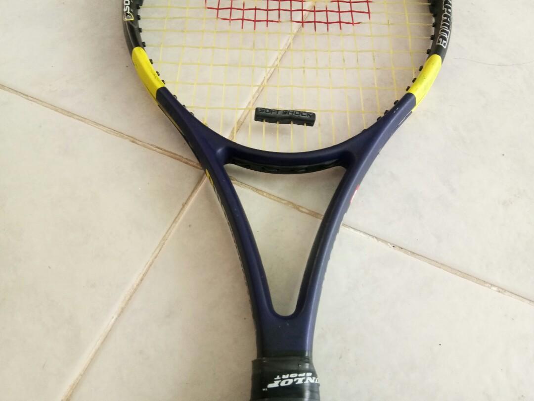 Wilson G110 Graphite tennis racket, Sports Equipment, Sports & Games ...