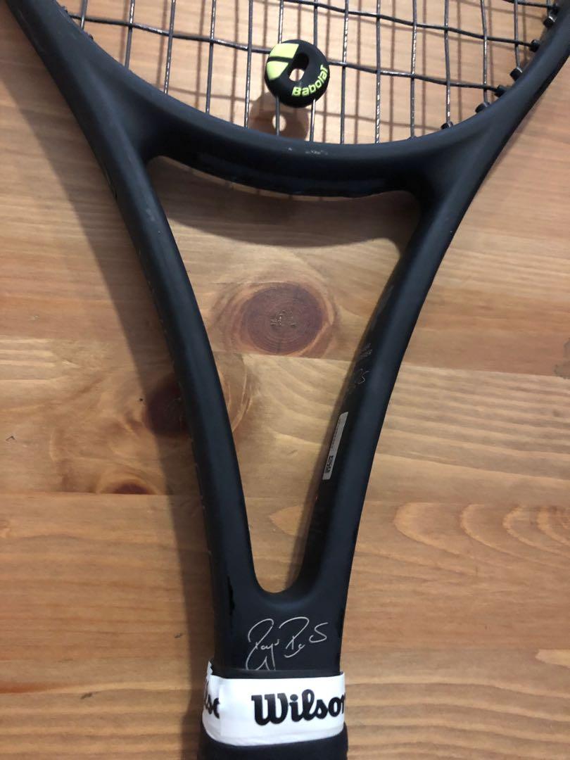 Wilson Pro Staff 97 Autograph (Designed by Roger Federer), Sports ...