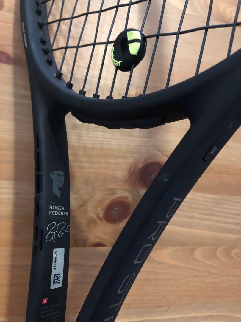 Wilson Pro Staff 97 Autograph (Designed by Roger Federer), Sports ...