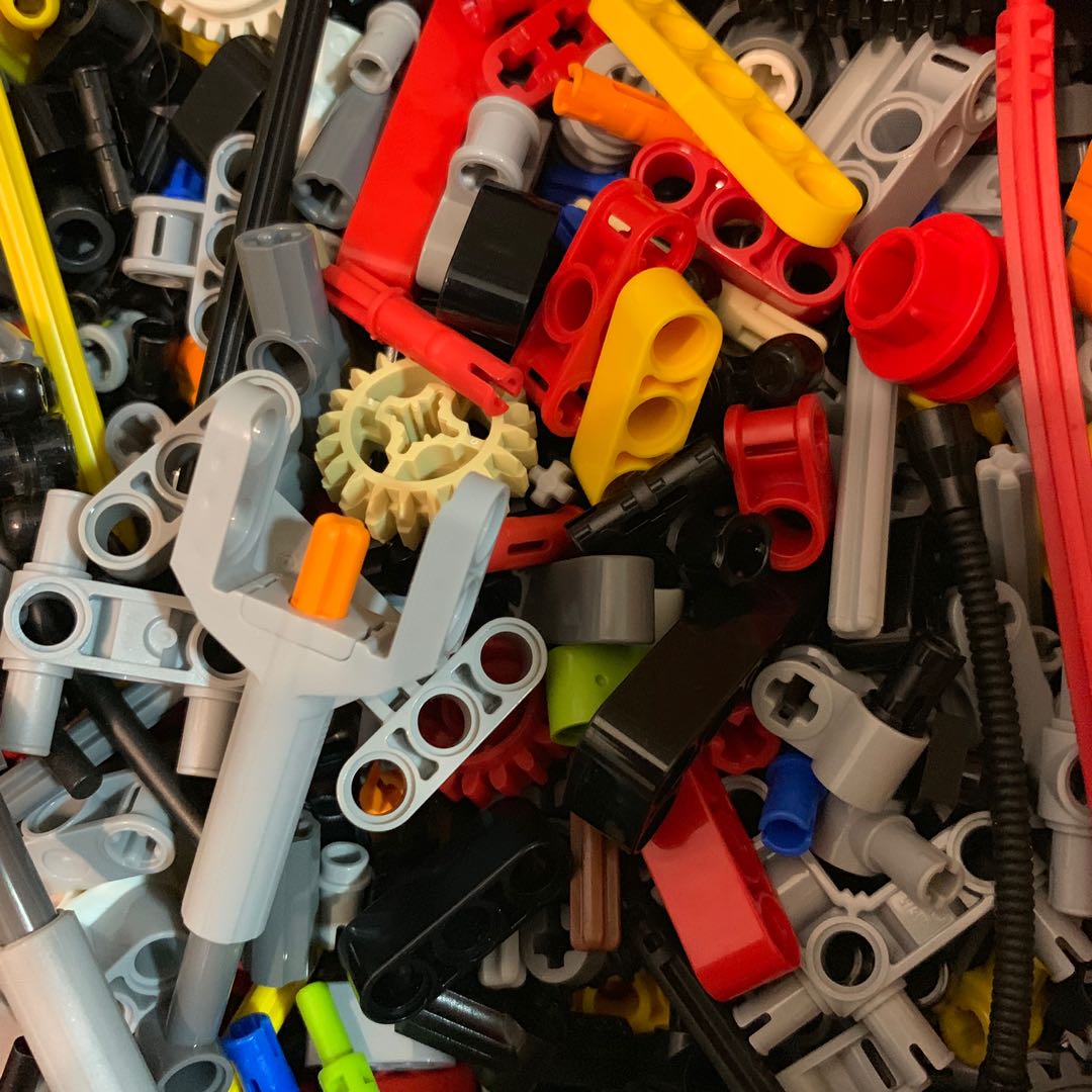 *500 g* Large Pack Bulky Order of LEGO Technic Bricks Parts, Original ...