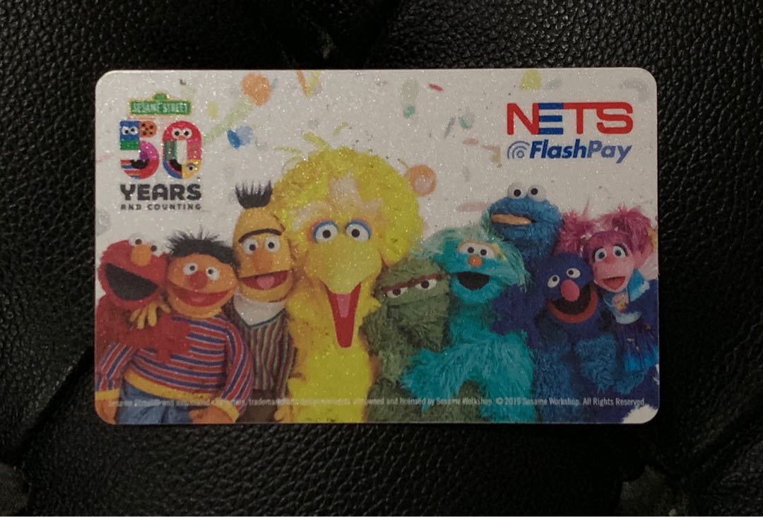 50 Years of Sesame Street Limited Edition NETS Flashpay Card, Everything Else on Carousell