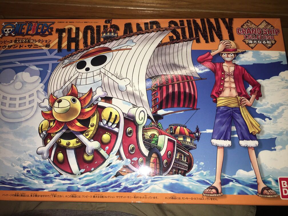 海賊王船模型 Grand Ship Collection 01 Thousand Sunny, 興趣及遊戲, 玩具 & 遊戲類 - Carousell