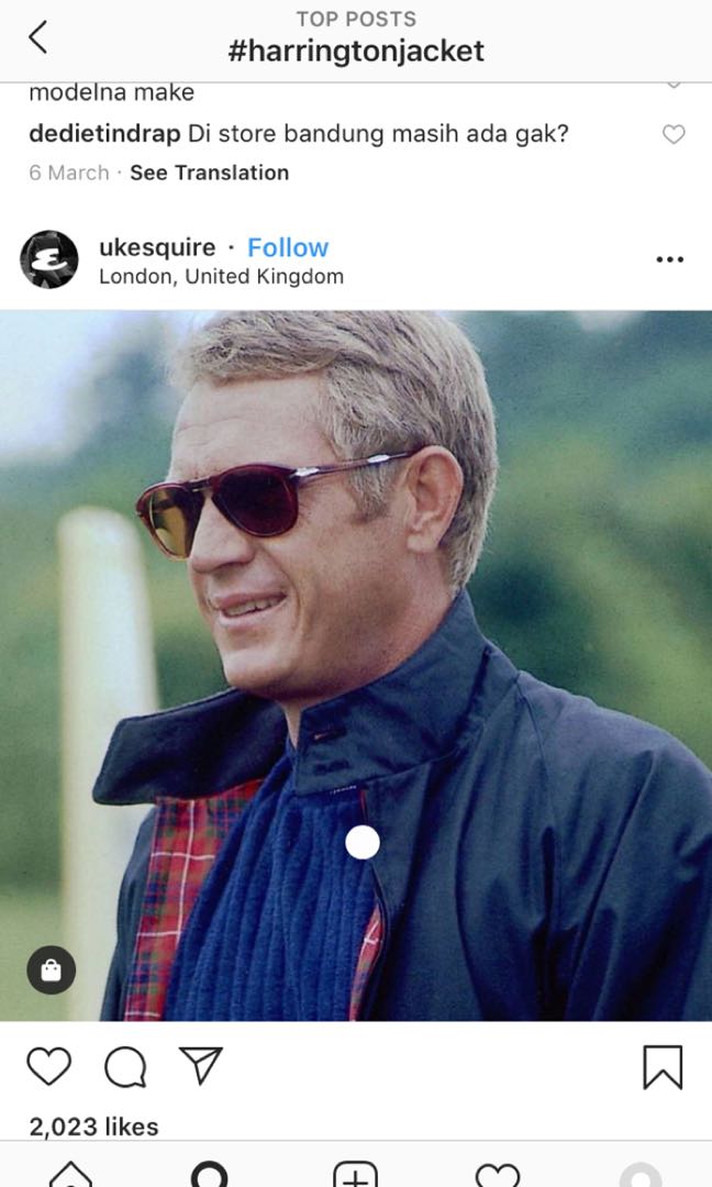 Baracuta G9 Harrington Jacket iconic Navy Vintage, Men's Fashion, Coats, Jackets and Outerwear ...