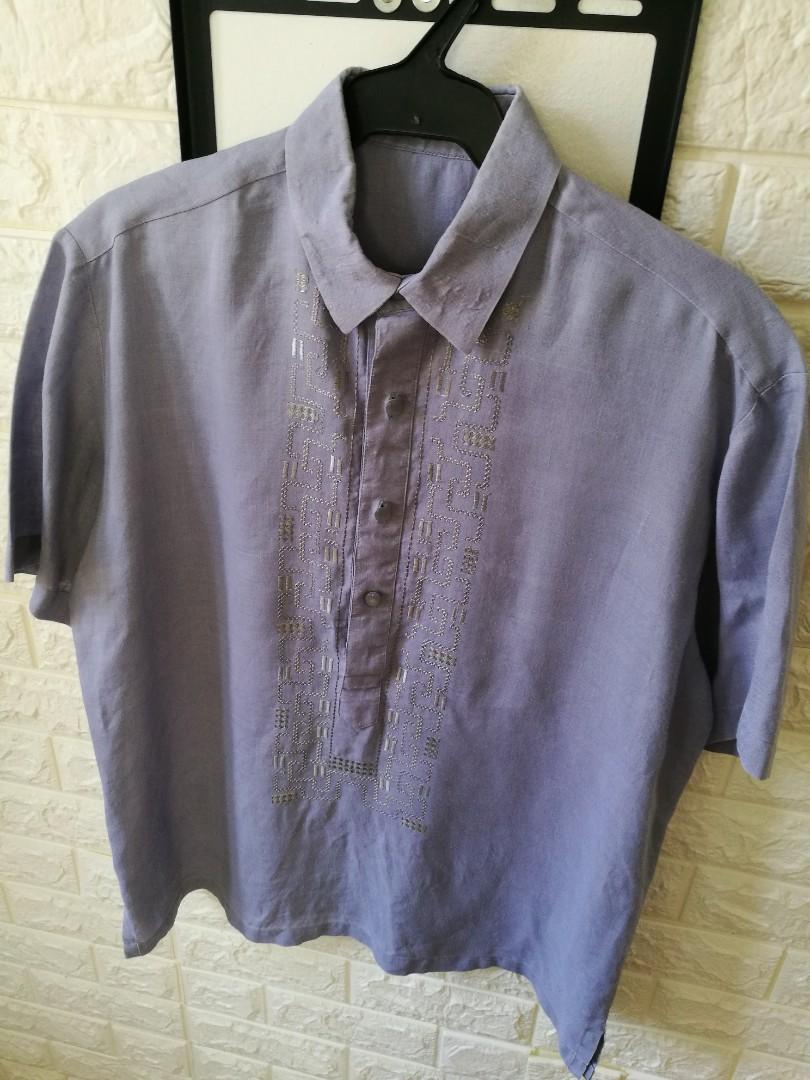 Barong Shirt office wear for men, Women's Fashion, Tops, Others Tops on ...