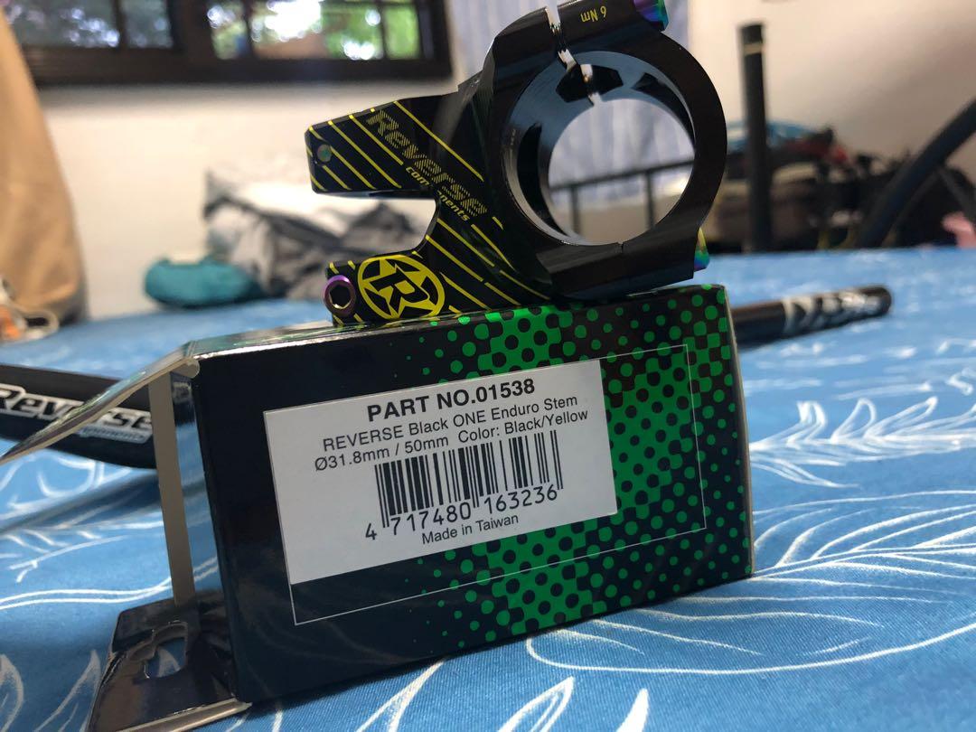 Brand-new reverse enduro stem and used reverse base handlebar, Sports ...