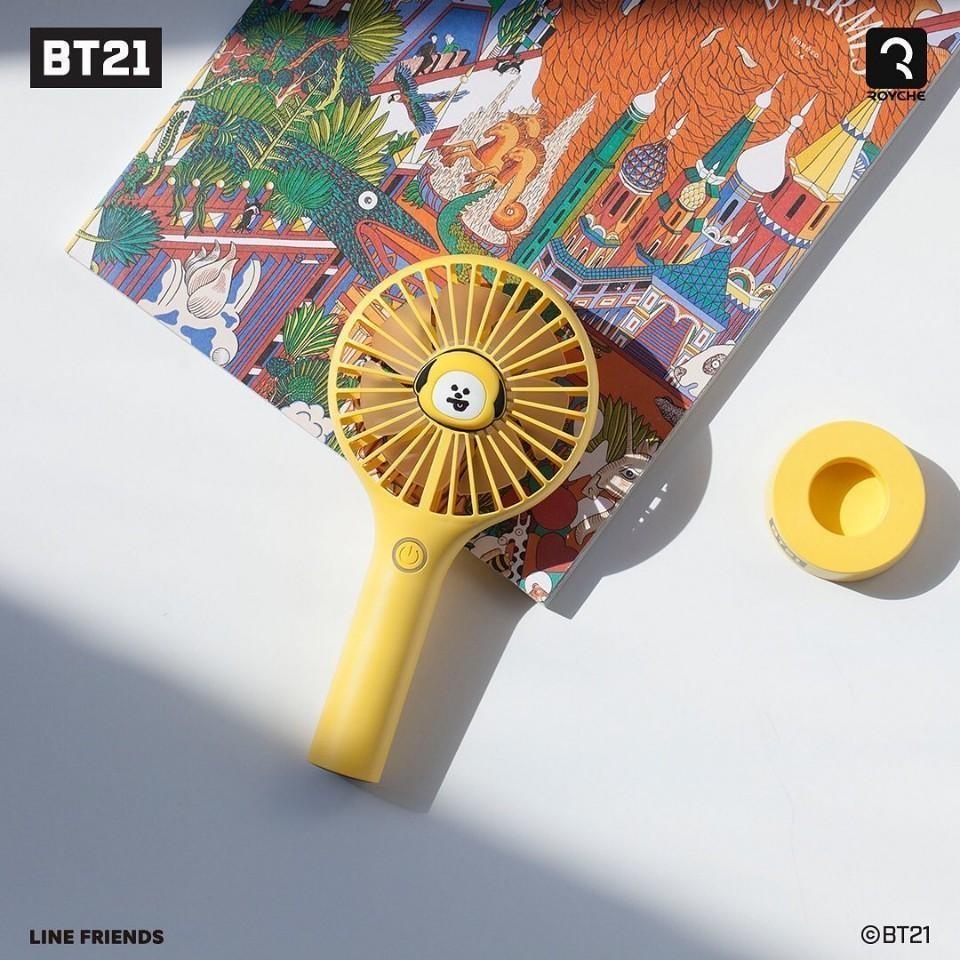 BT21 X ROYCHE HANDY FAN CHIMMY, Hobbies & Toys, Memorabilia & Collectibles, K-Wave on Carousell